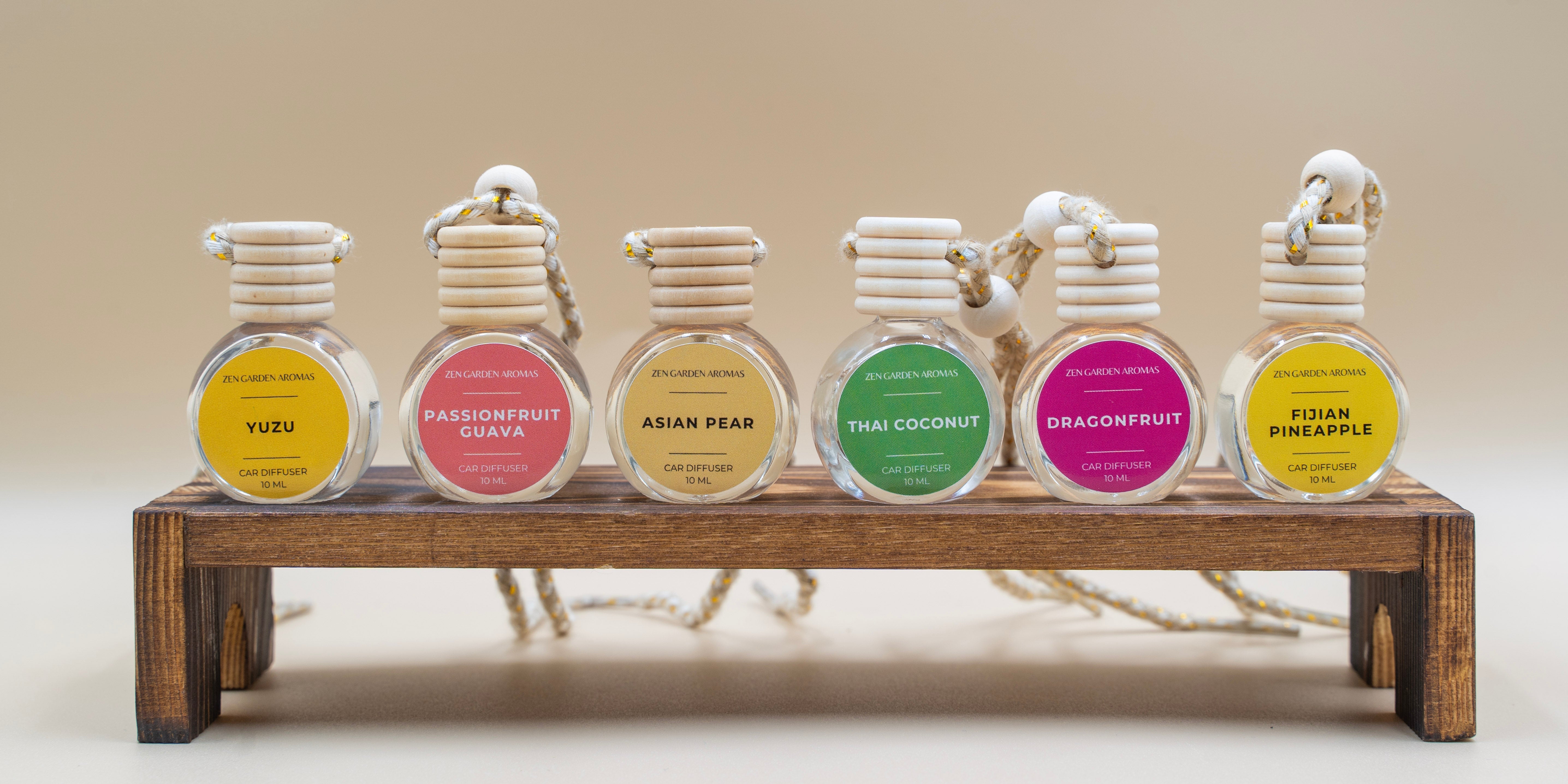 FRUITY SCENTED CAR DIFFUSERS – Zen Garden Aromas