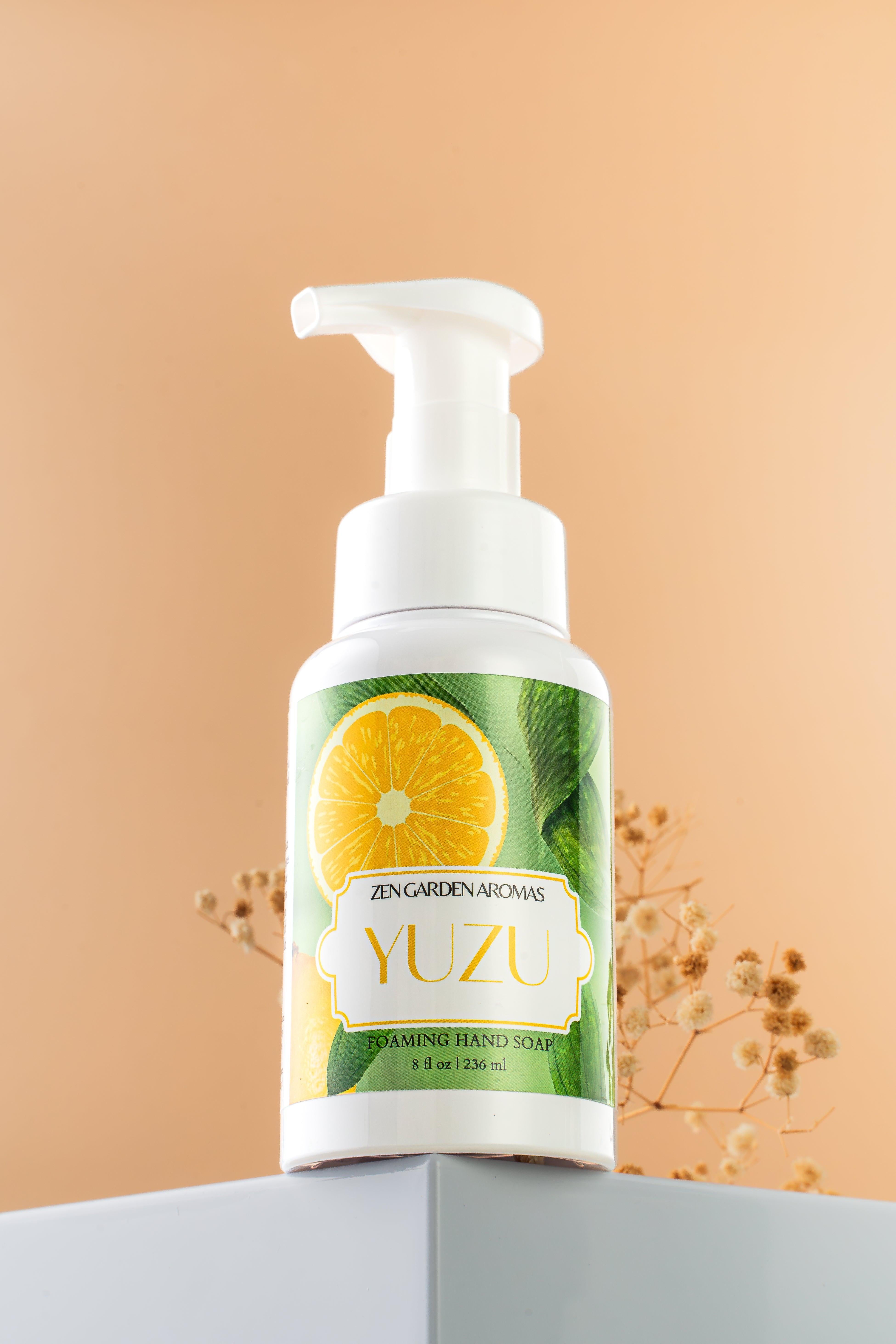 Yuzu Foaming Soap – Zen Garden Aromas