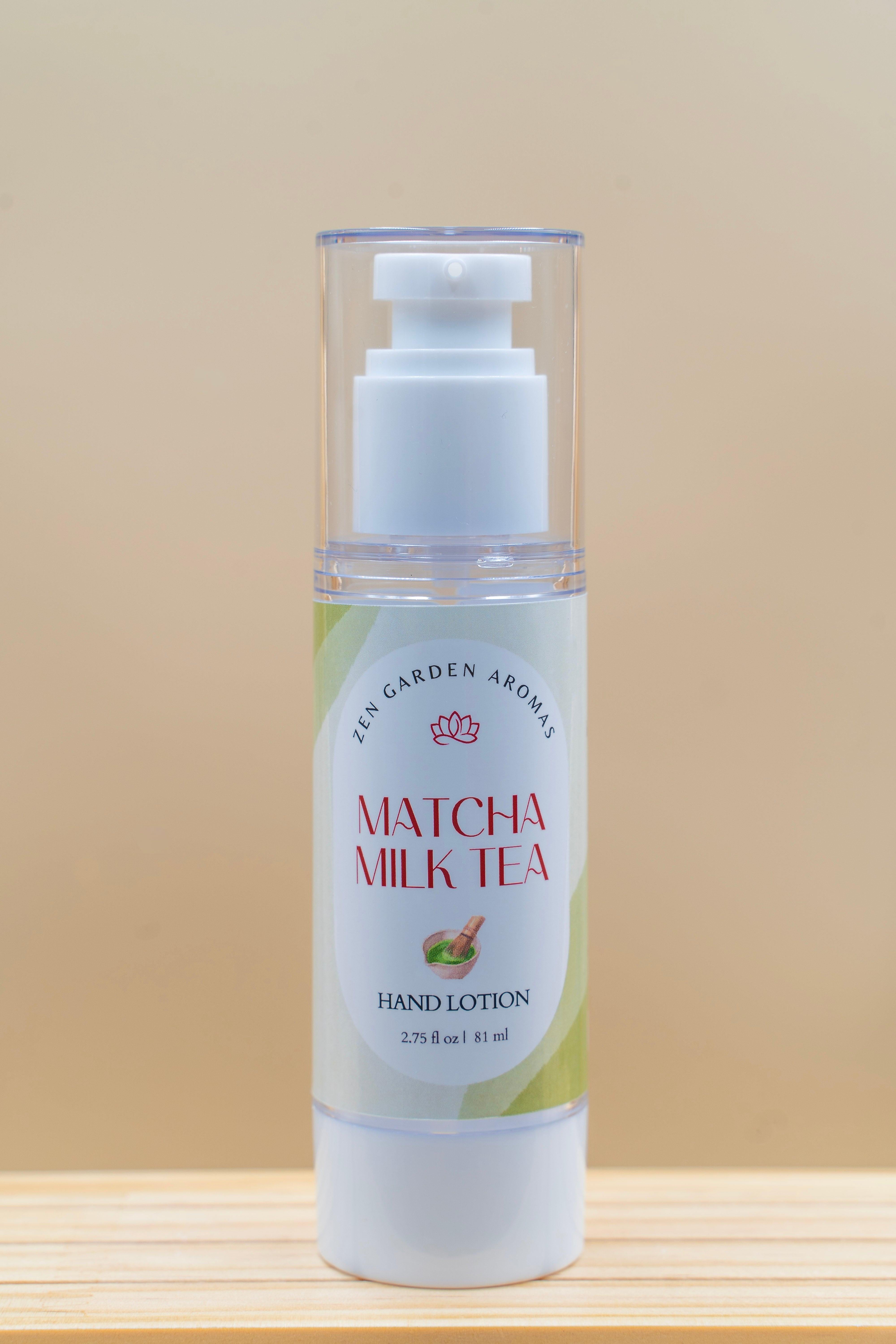 Matcha Milk Tea Mini Hand Lotion – Zen Garden Aromas